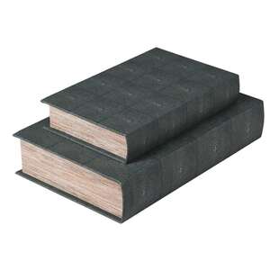Small Faux Shagreen Book Box | Grove Home & Design